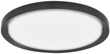 LED stropní svítidlo Troy 46 černé