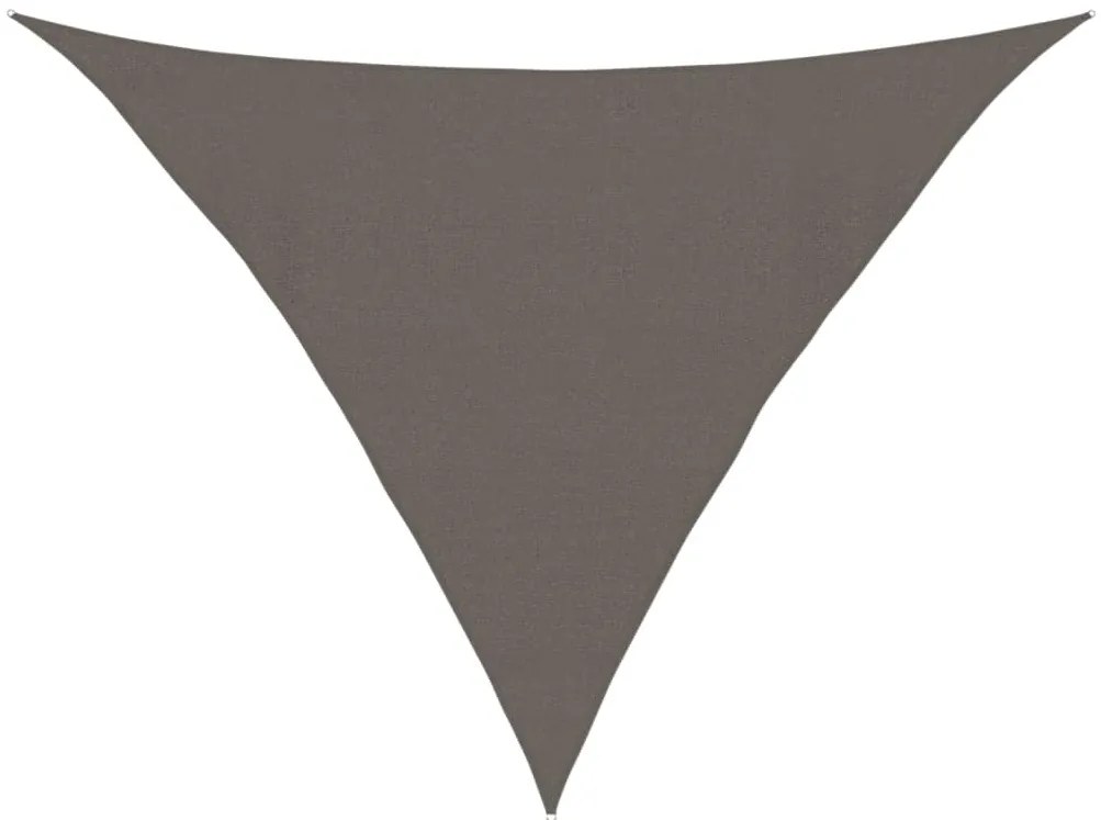 Stínicí plachta 160 g/m² antracitová 4 x 4 x 5,8 m HDPE 311094