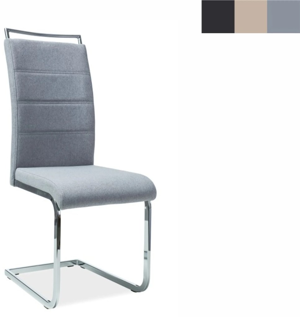SIGNAL Jídelní židle - H-441, tkanina, různé barvy na výběr Čalounění: béžová (tap.98)