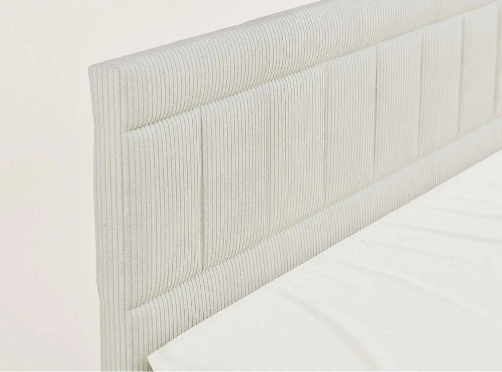 Béžová boxspring postel s úložným prostorem 160x200 cm Caya – Maison de Rêve