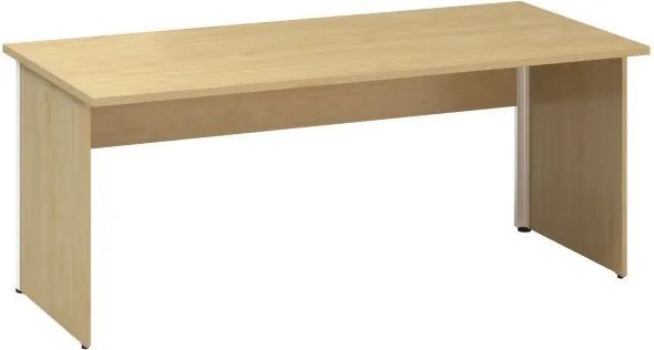 Interier Říčany Kancelářský psací stůl CLASSIC A, 1800 x 800 mm, divoká hruška