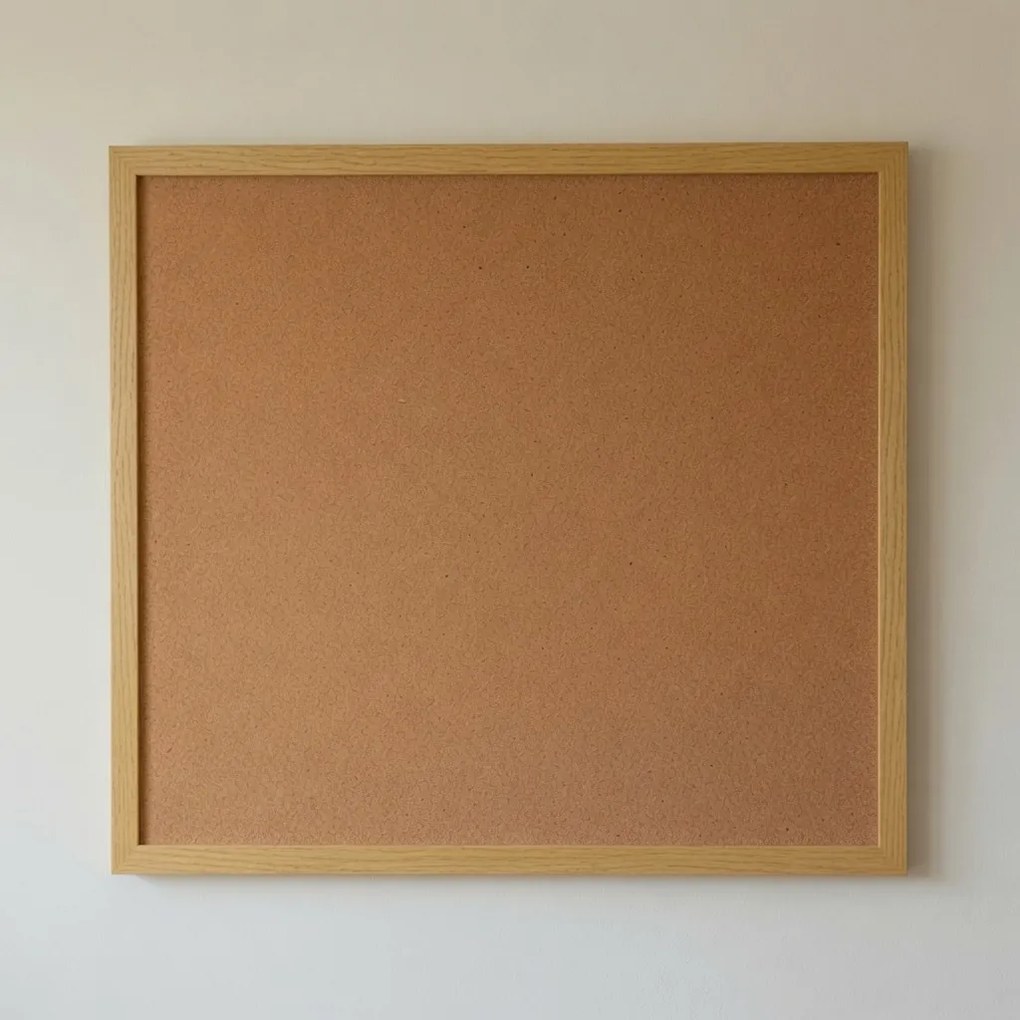 Toptabule.sk Korková tabule v dřevěném rámu NATURE LINE SVĚTLÝ DUB 120x60 cm