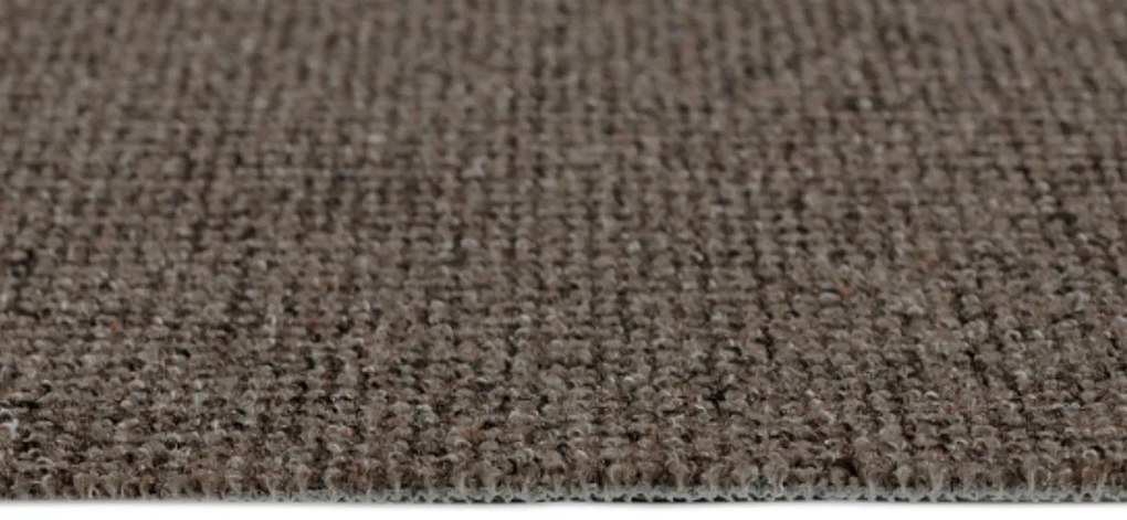 BALTA Metrážový koberec RE-TWEED 44 tmavě hnědý BARVA: Hnědá, ŠÍŘKA: 4 m, DRUH: smyčka