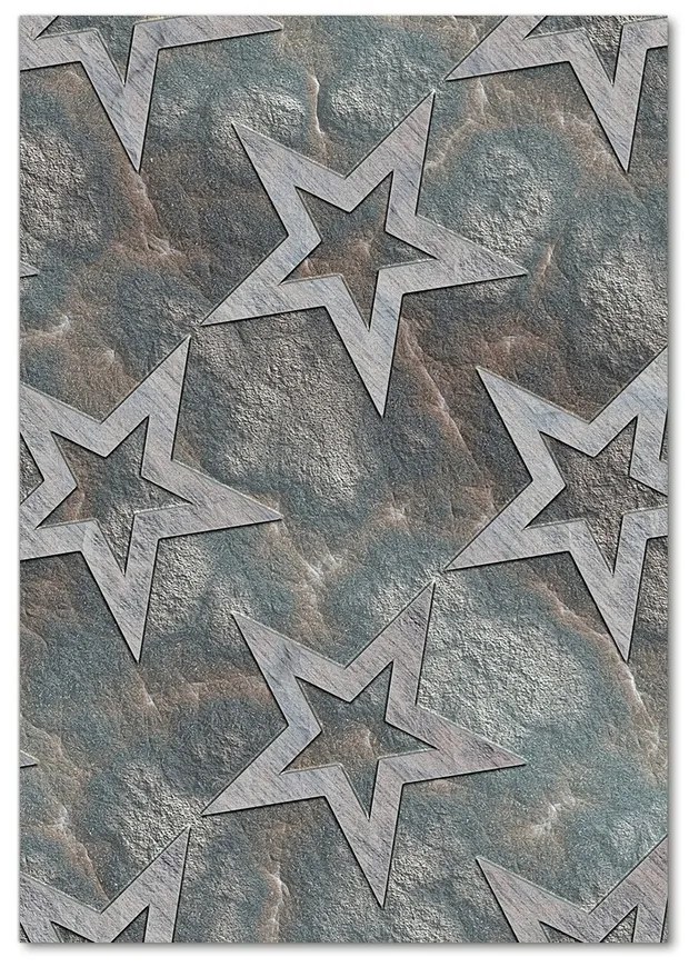 Wallmuralia Foto-obraz skleněný svislý Kamenné hvězdy 70x100 cm