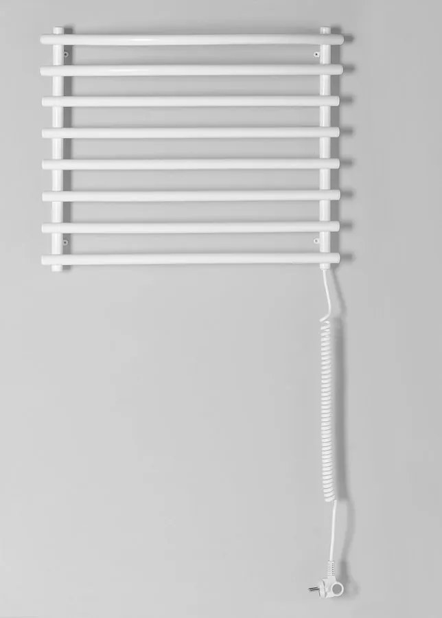 Aqualine SU110A elektrický sušák ručníků 57 x 46,5 cm 72 W bílý