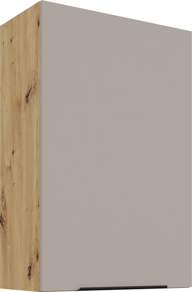 ARIA li | horní skříňka 60 G-90 1F policová | 60 cm | VYSOKÁ | ANTI FINGERPRINT povrch | artisan/béžová