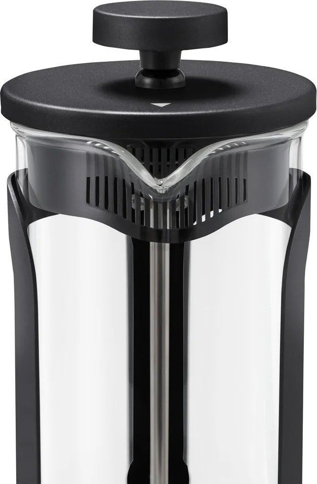 Tchibo - Konvička french press 300 ml, 2 šálky, černá