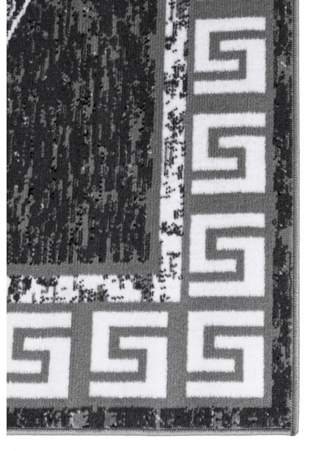 Kusový koberec PP Argos tmavě šedý 80x150cm