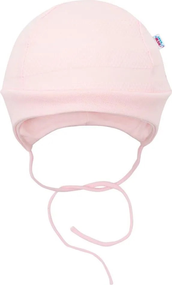 Kojenecká soupravička do porodnice New Baby Sweet Bear růžová, vel. 56 (0-3m)