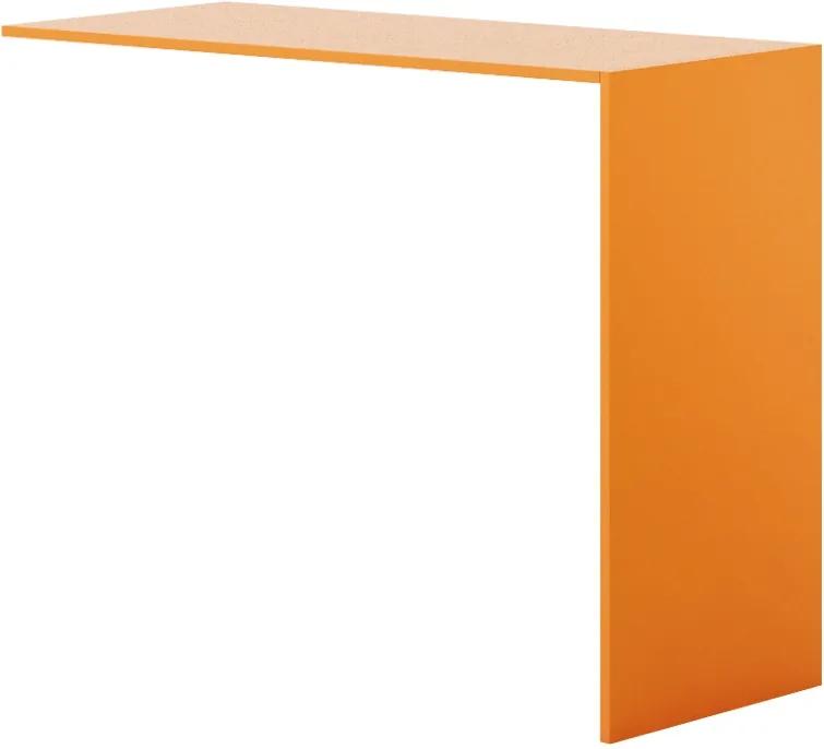 B2B Partner Barový stůl k přístavné skříni LAYERS, oranžová