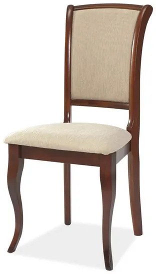 Casarredo Jídelní čalouněná židle MN-SC ant. třešeň/T01
