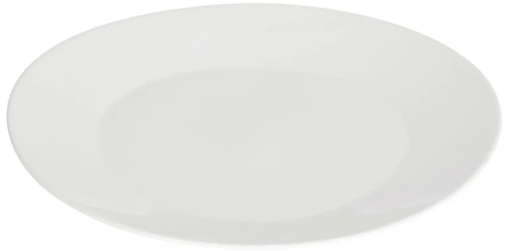 OnaDnes -20% Bílý porcelánový talíř Kave Home Pierina 26,8 cm