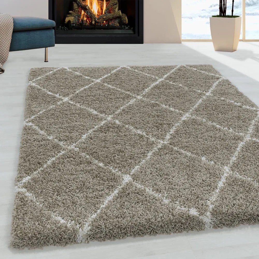 Světle hnědý koberec 120x170 cm Alvor – Ayyildiz Carpets