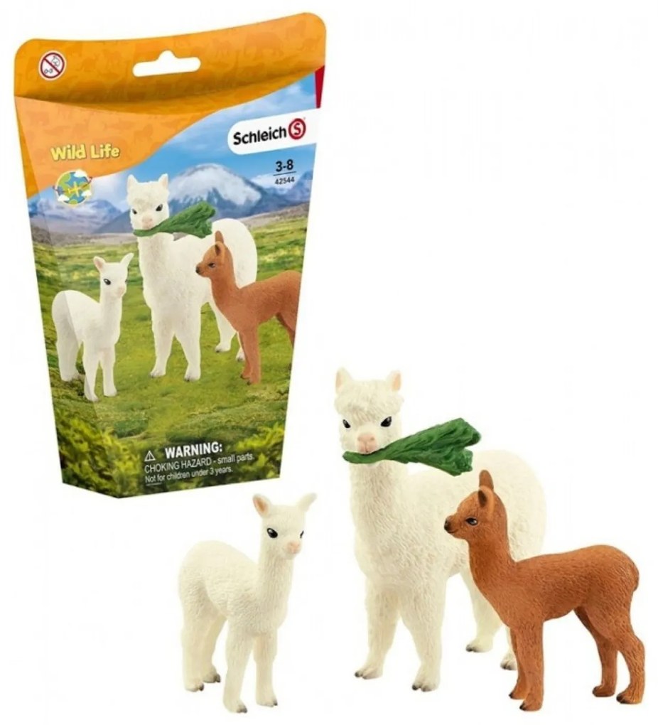 Schleich 42544 rodina lam alpaka