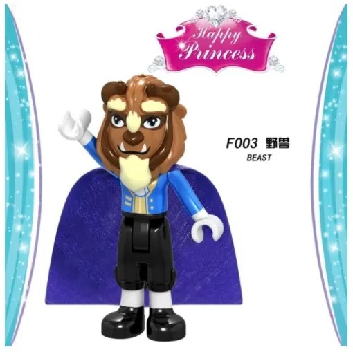 Figurky pohádkových postav, kompatibilní s LEGO Varianta: Beast (F003)