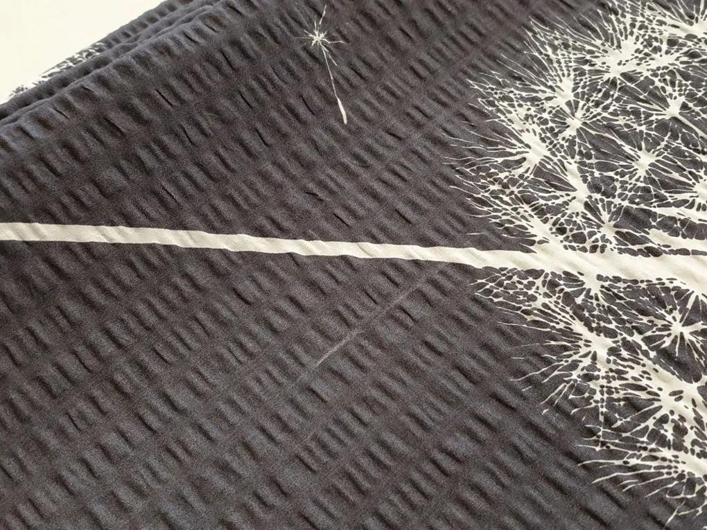 Písecké lůžkoviny Bavlněný povlak na polštář 50x70 - Carmen hnědá II.jakost Zapínání: zip