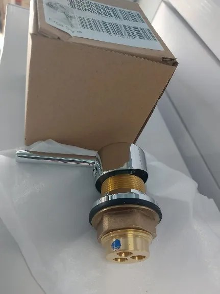 Erga Siena, bidetová baterie pro WC mísu, černá matná, ERG-B12-16370-BK
