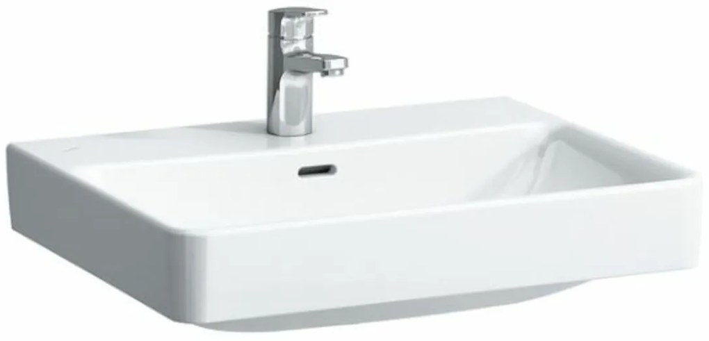 Umyvadlo Laufen Pro S 60x46,5 cm otvor pro baterii uprostřed 1696.3.000.104.1