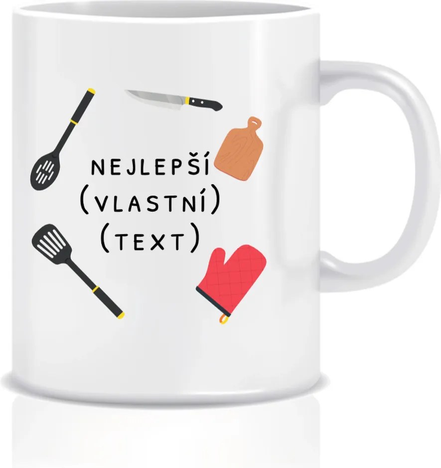 Personalizovaný klasický bílý hrníček 300 ml - nejlepší v oboru