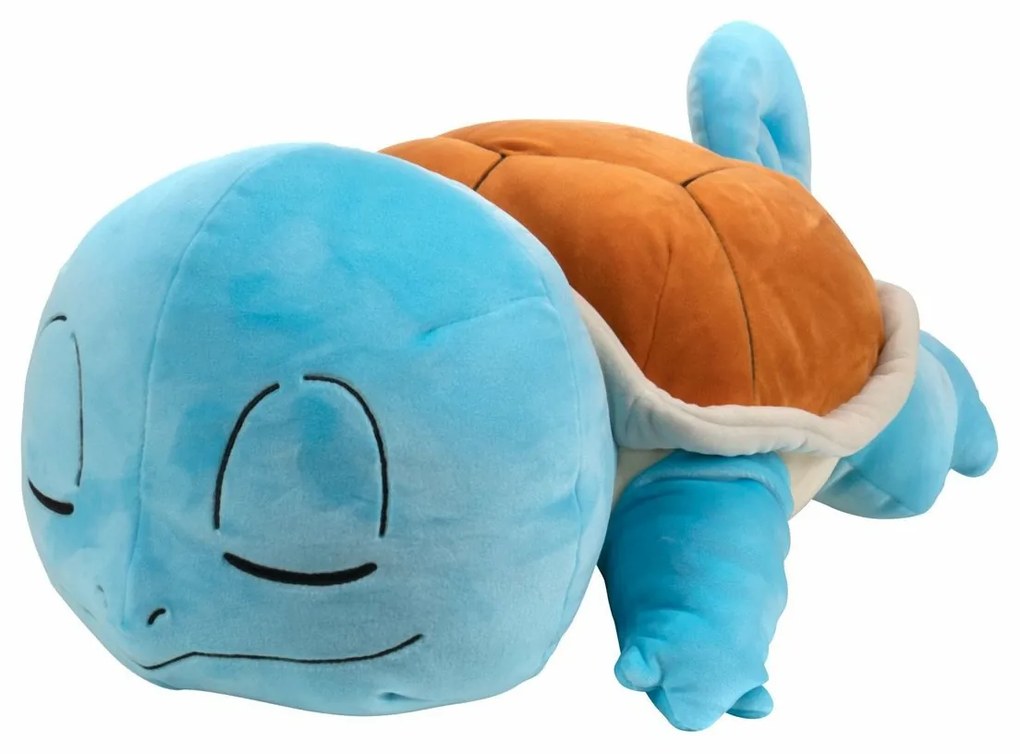 Plyšový pokémon Squirtle spící, 45 cm