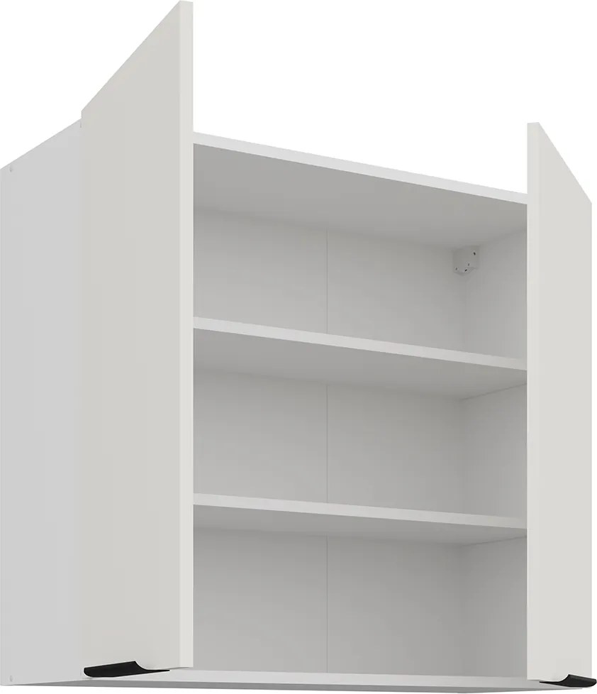 ARIA wh | horní skříňka 80 G-72 2F policová | 80 cm | ANTI FINGERPRINT povrch | bílá