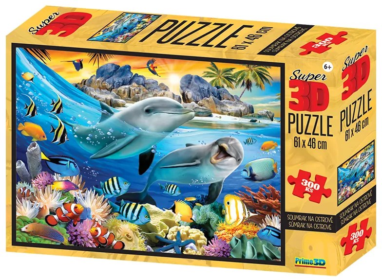 PRIME 3D PUZZLE - Západ slunce 300 dílků