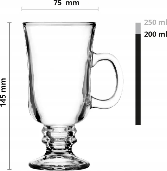 Glasmark sklenice Irish Coffee 200 ml 6 ks