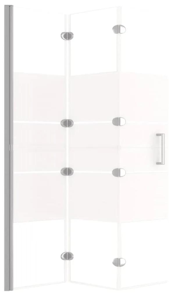 Skládací sprchový kout ESG 100 x 140 cm bílý,  150738