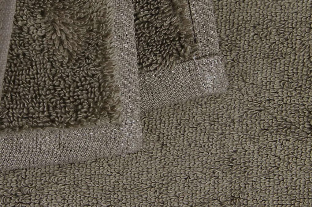 Ručníky a osušky COMFORT DI CASA NUO - hnědá Velikost: osuška 100 x 150