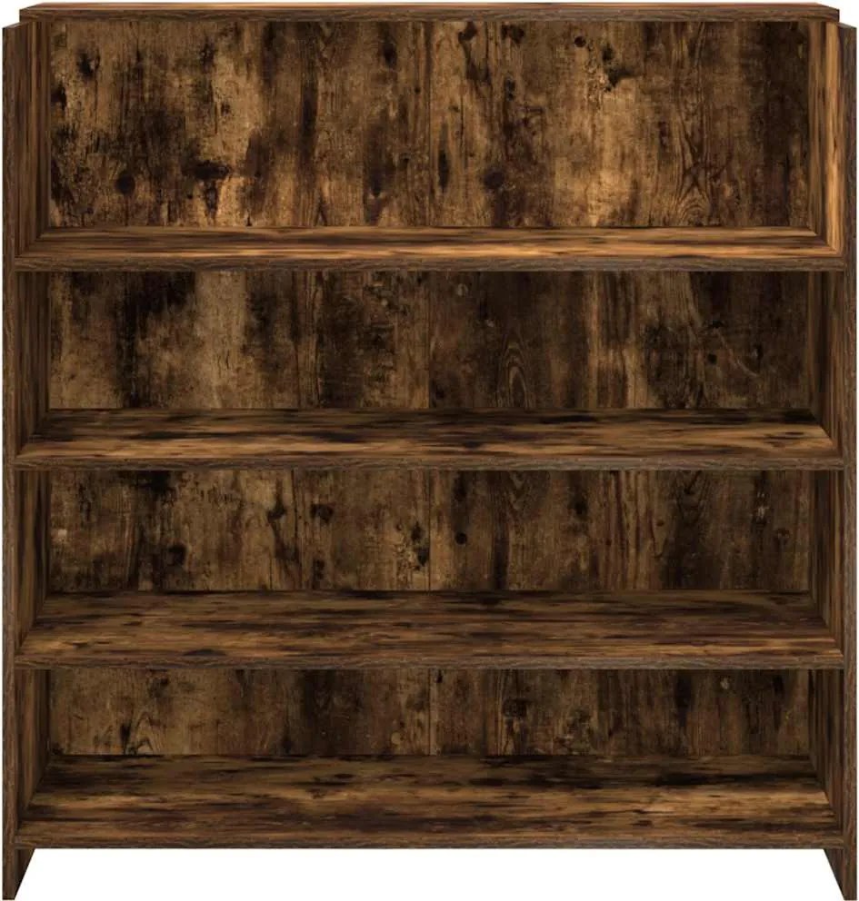 Recepční stůl kouřový dub 100x50x103,5 cm kompozitní dřevo 3324164