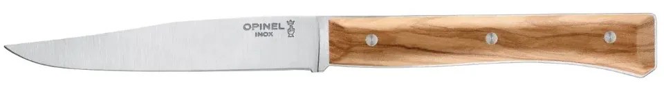 Opinel Facette sada příborových nožů, 4 ks, olivové dřevo, 002498