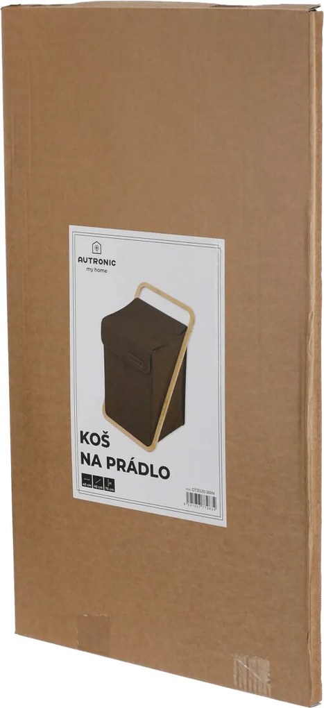 Autronic Koš prádelní DT3020 Barva potahu: Hnědá