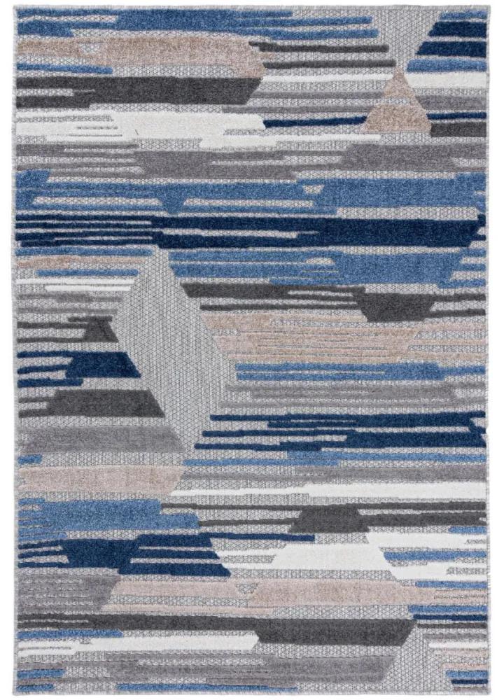 Kusový koberec Ore šedomodrý 160x229cm