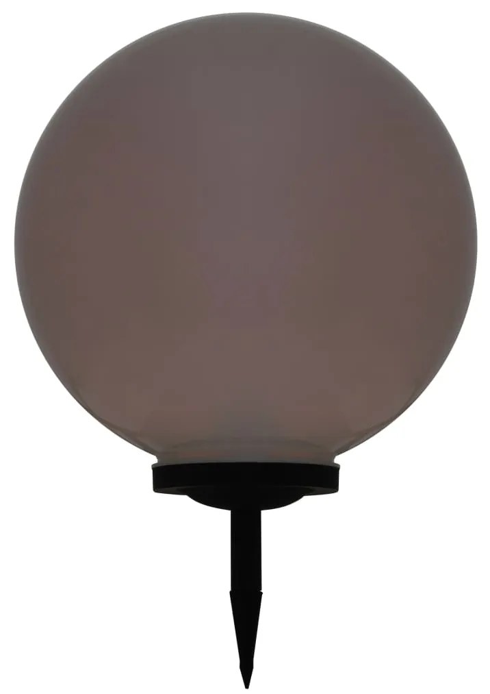vidaXL Zahradní solární lampy 2 ks LED kulovité 40 cm RGB
