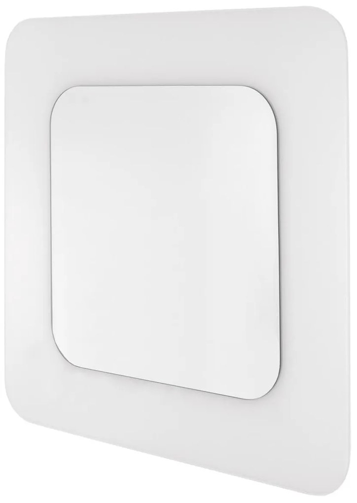 Zrcadlo Naturel Pavia 75x75 cm bílá ZAP7575W