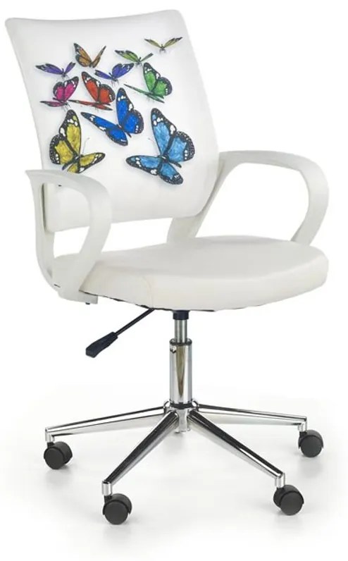 Halmar Dětská židle IBIS butterfly, vícebarevná