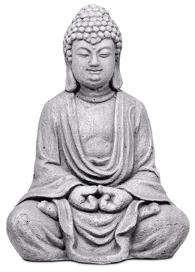 Milujeme Kameny Meditující Buddha - soška Feng Shui velká