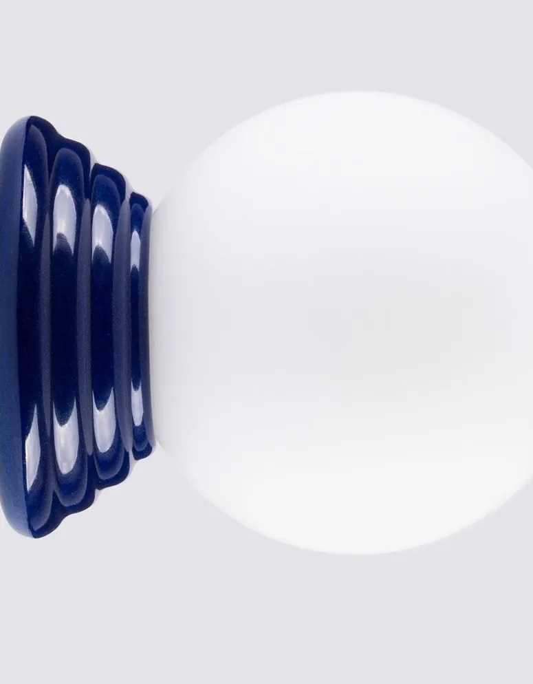 Modré keramické nástěnné svítidlo ø 12 cm Farsa – Sollux