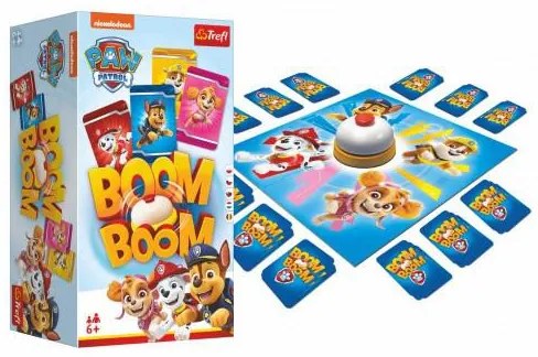 Trefl Boom Boom Tlapková patrola/Paw Patrol společenská hra