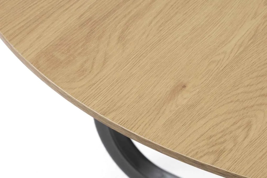 Designový jídelní stůl Valenzuela 120 cm vzor dub