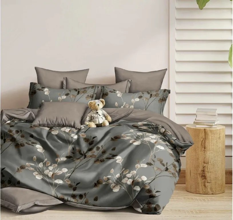 Bavlněné povlečení WILDONA šedé Rozměr povlečení: 70 x 90 cm | 140 x 200 cm