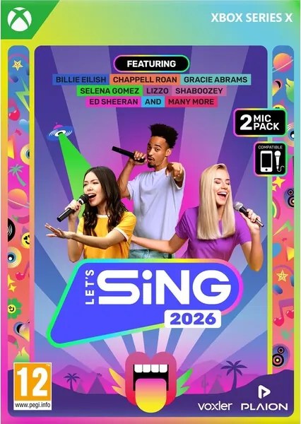 Let’s Sing 2026 + 2 mikrofony (XSX)