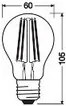 LED žárovka E27 OSRAM Filament 11W (100W) teplá bílá (2700K) stmívatelná