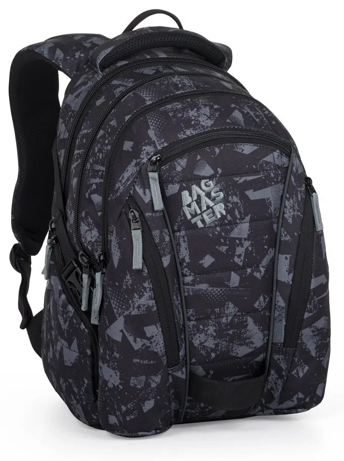 Bagmaster BAG 24 B studentský batoh – šedý
