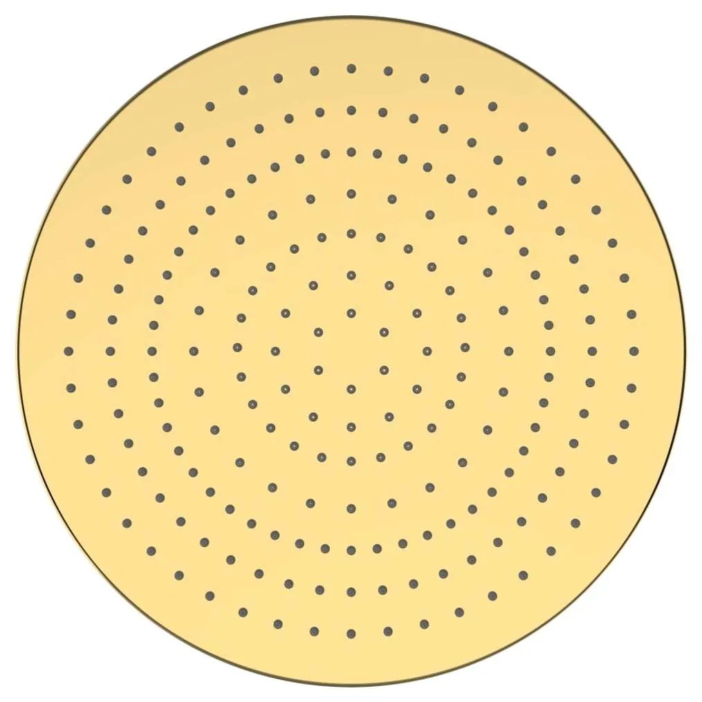 Laufen - Hlavová sprcha 30 cm, lesklá zlatá H3679810012321