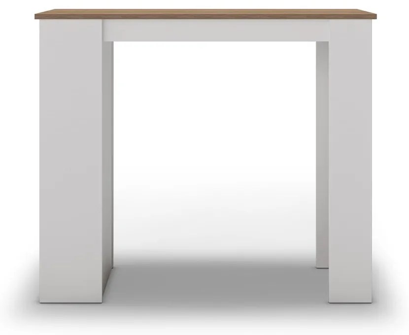 Barový stůl s deskou v dubovém dekoru 52x120 cm Peru – Marckeric