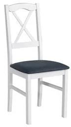 Jídelní židle NILO 11 Bílá Tkanina 11B