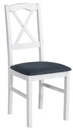 Jídelní židle NILO 11 Bílá Tkanina 16B