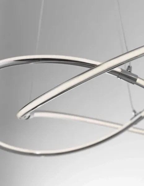 LED lustr Martino 60 Chrome