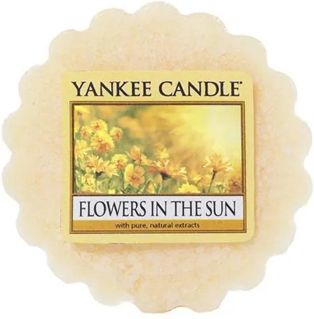 Yankee Candle Vosk do aromalampy Yankee Candle - Květiny na slunci, žlutá barva, vosk